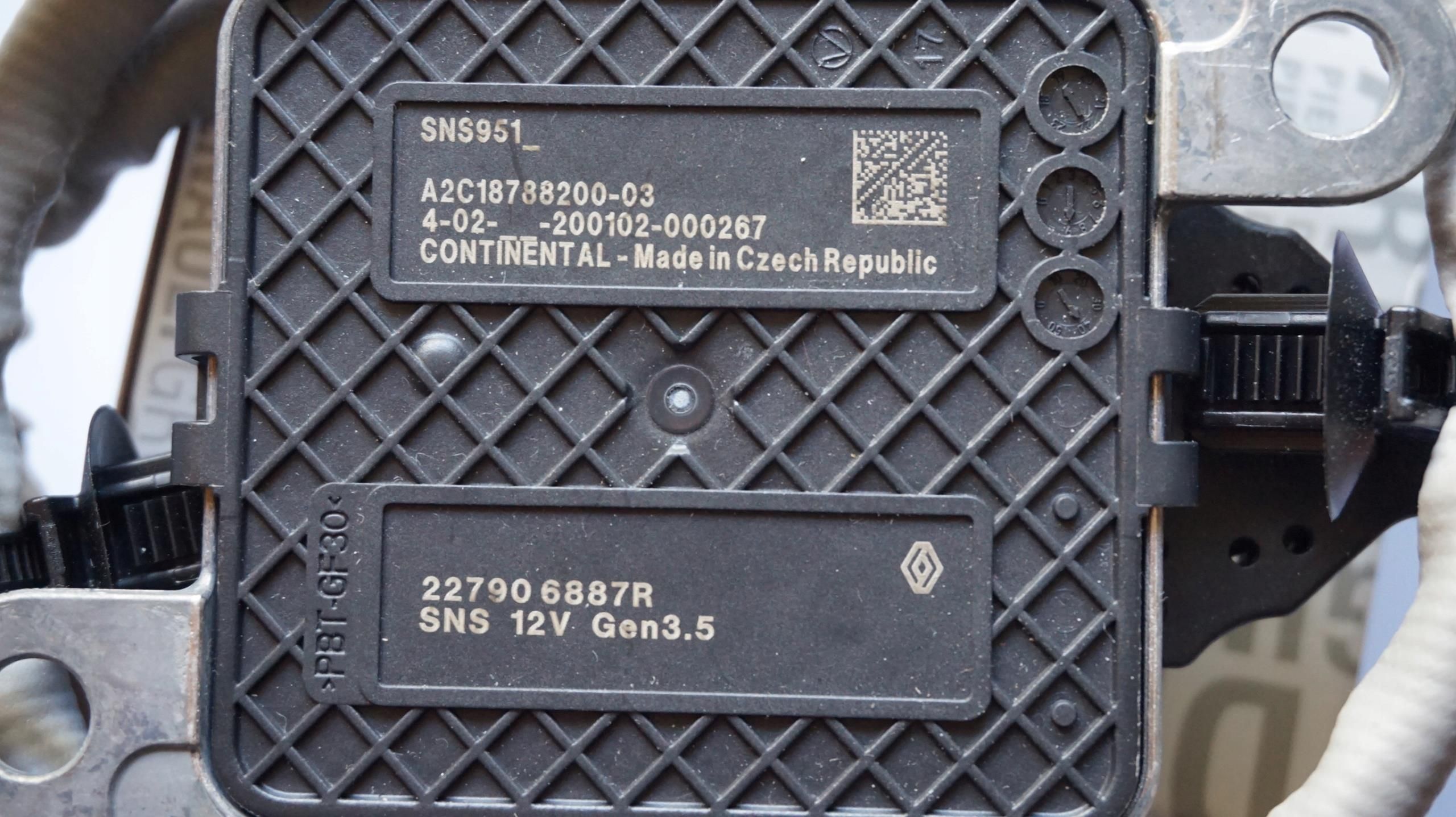 Sonda lambda Renault Oe Sonda Czujnik Nox Dacia 15Dci K9K874 227906887R ...