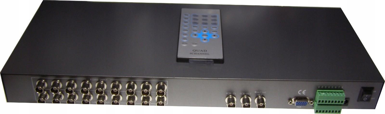 Actii Dzielnik Obrazu Quad 9 Kamer Vga Rs485 + Rack - ceny i opinie ...