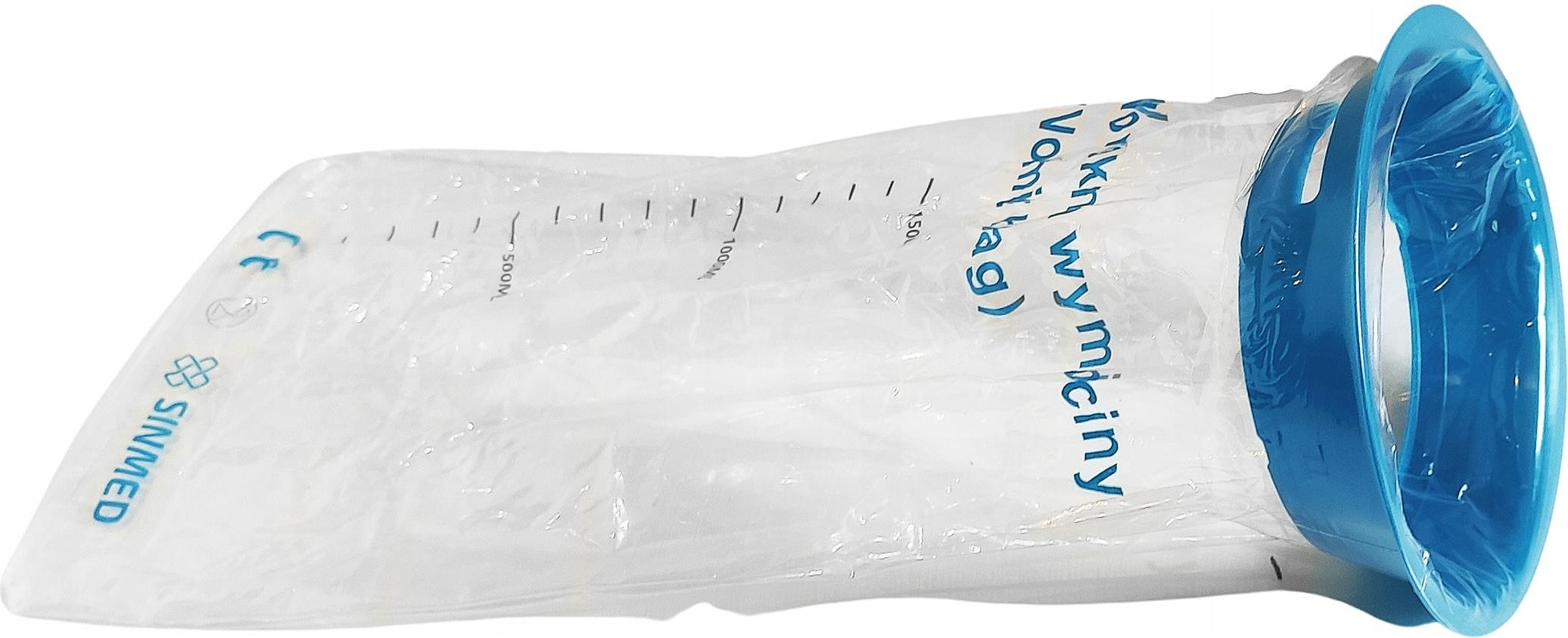 Sinmed Worek Na Wymiociny Z Zamknięciem Twist+Lock 50Szt. - ceny i ...