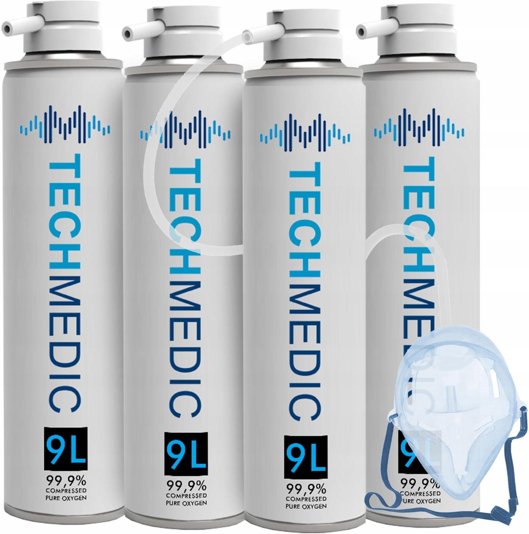 Tlen Inhalacyjny W Puszce 99 5% Maska 9Lx4Szt. - Ceny i opinie - Ceneo.pl