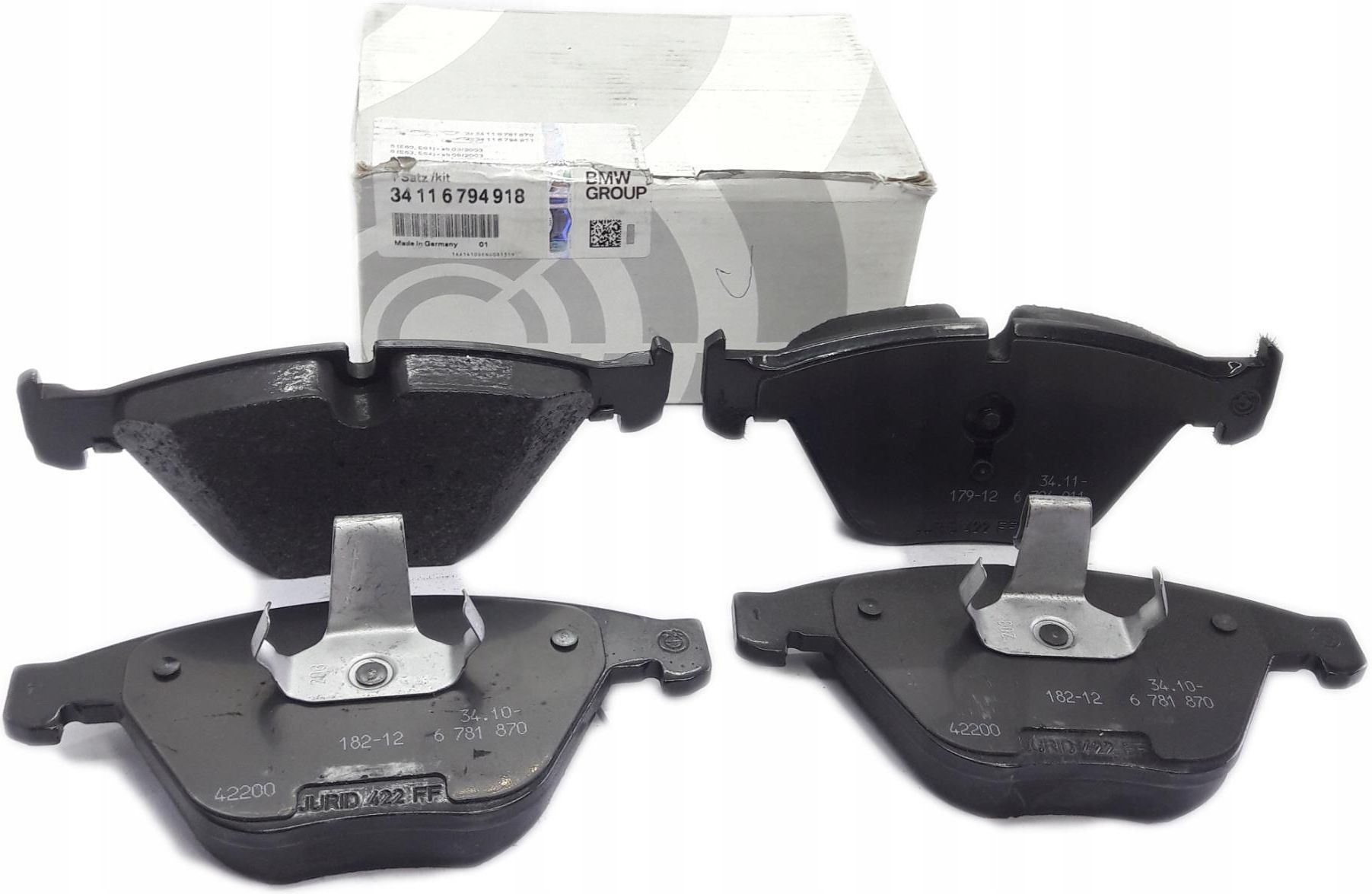 Klocki hamulcowe Bmw Oe Oryg Klocki Hamulcowe P 5 E60 E64 0310 - Opinie ...