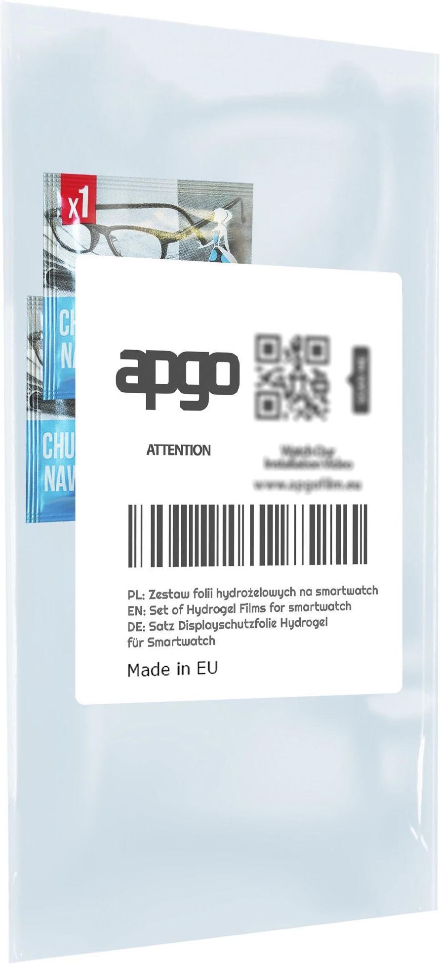 3x Folia hydrożelowa do Donerton P22 - apgo Smartwatch Hydrogel ...