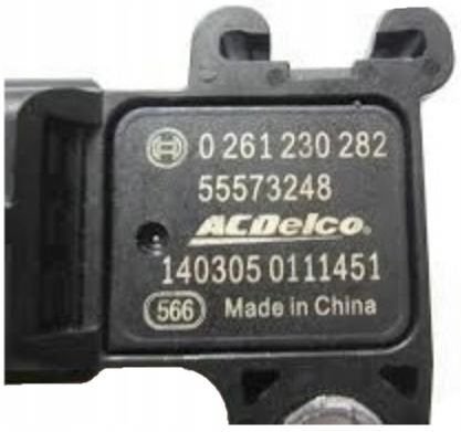 Acdelco Czujnik Ciśnienia Adam Corsa Astra 0261230282 0 261 230 282 ...