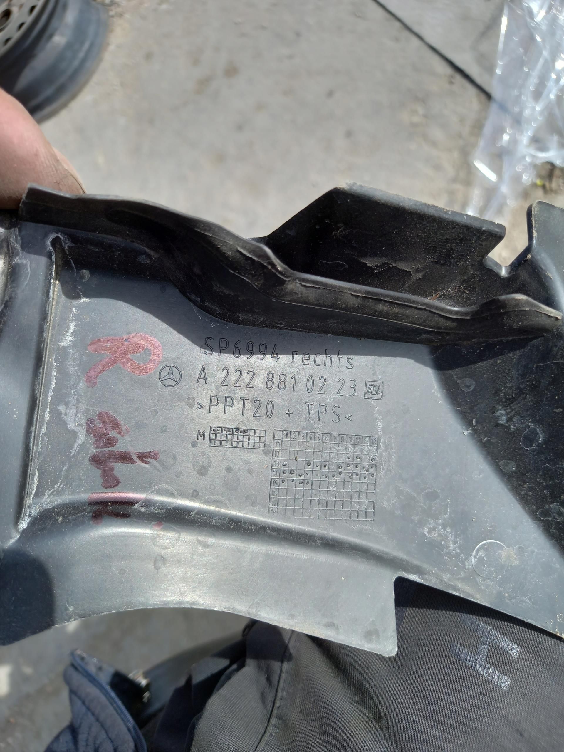 MercedesBenz Oe Mercedes S W222 Osłona Fv A2228810123 A2228810223 ...