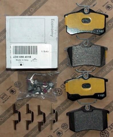 Klocki hamulcowe Volkswagen Oe Jzw 698 451B - Opinie i ceny na Ceneo.pl