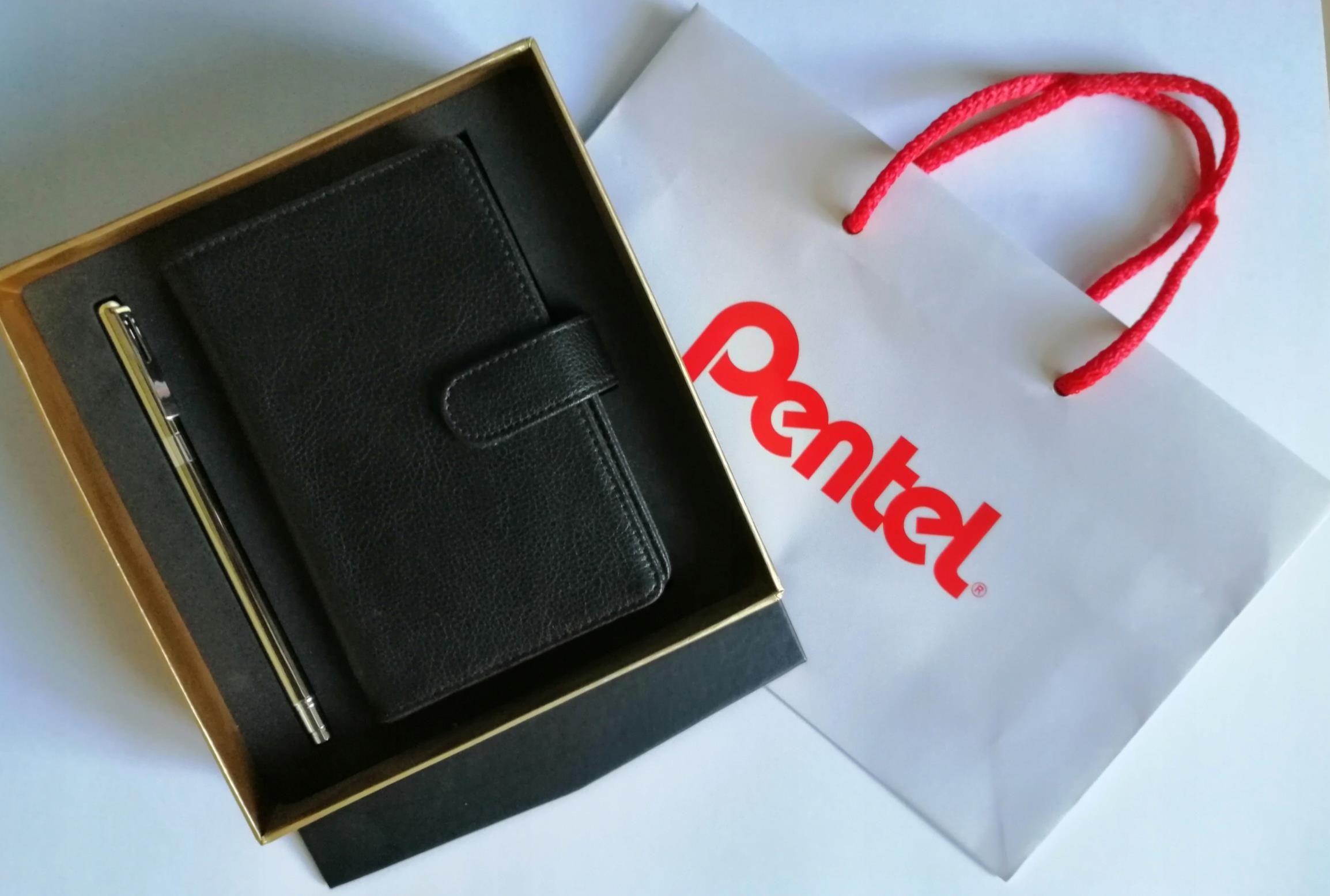 Pentel Zestaw Pióro Kulkowe+Organizer + Torebka - Ceny i opinie - Ceneo.pl