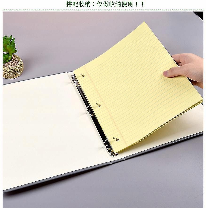 Lulek A4 Refillable Notebook Inserts 3 Ring Binder (G06574632928155 ...