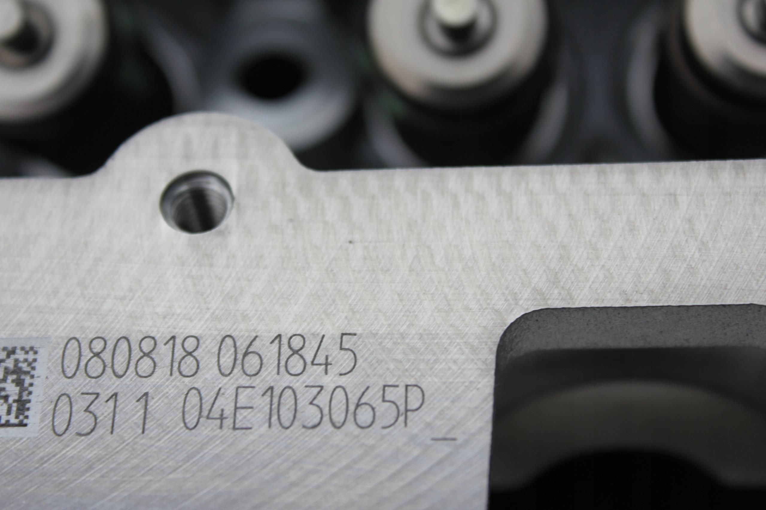 Głowica cylindra Volkswagen Oe Głowica Silnika Z Zaworami 1 6 Mpi Vwag ...