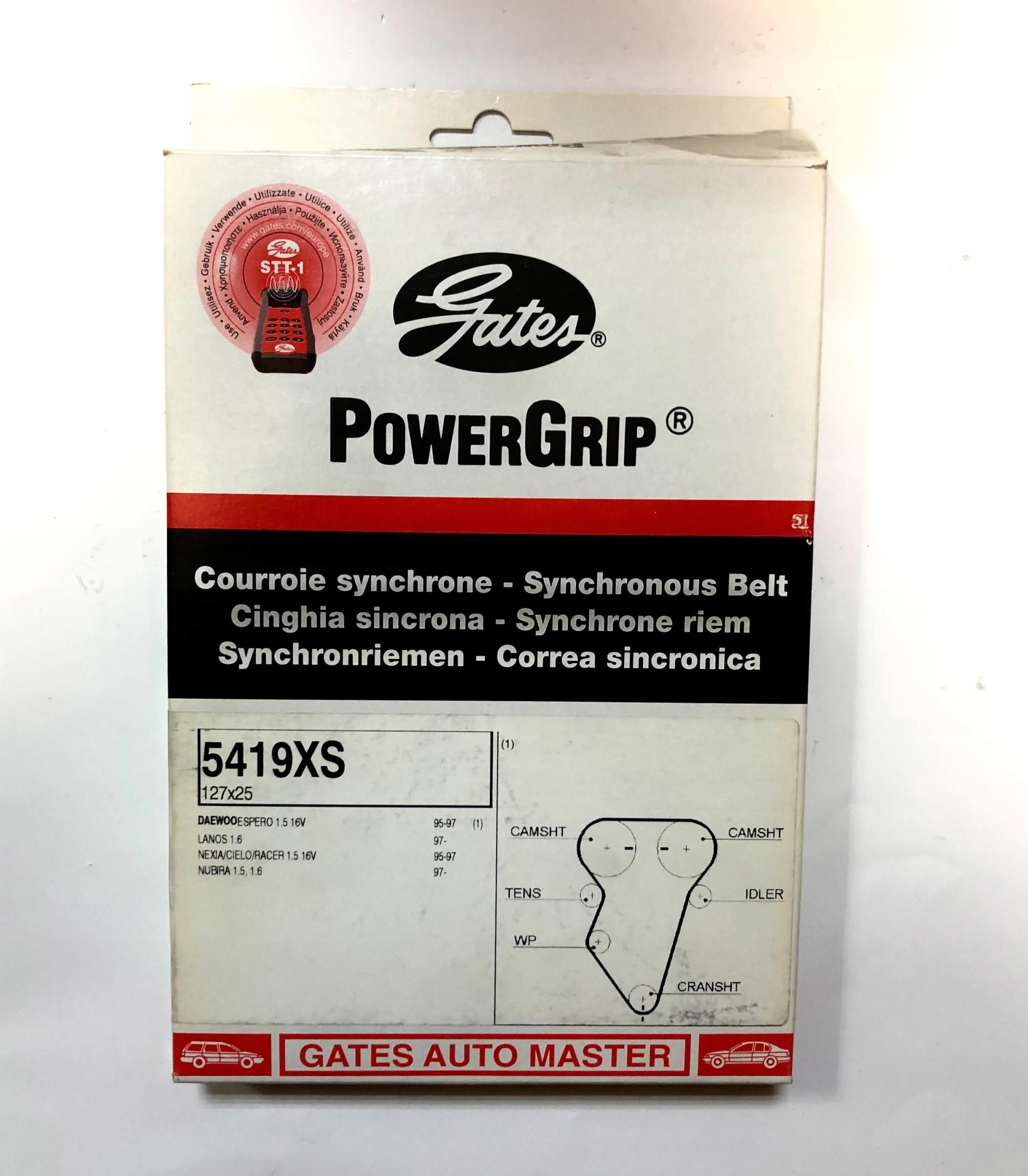 Gates Pasek Rozrządu 5419Xs 0 - Opinie i ceny na Ceneo.pl