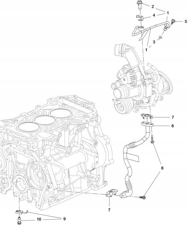 Opel Oe Uszczelka Przewodu Turbosprężarki Astra K 55514397 - Opinie i ...