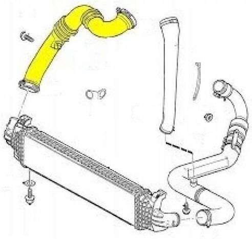 GEPCO RURA WĄŻ PRZEWÓD TURBO VOLVO C30 C70 S40 V50 2.0D 31261897 ...