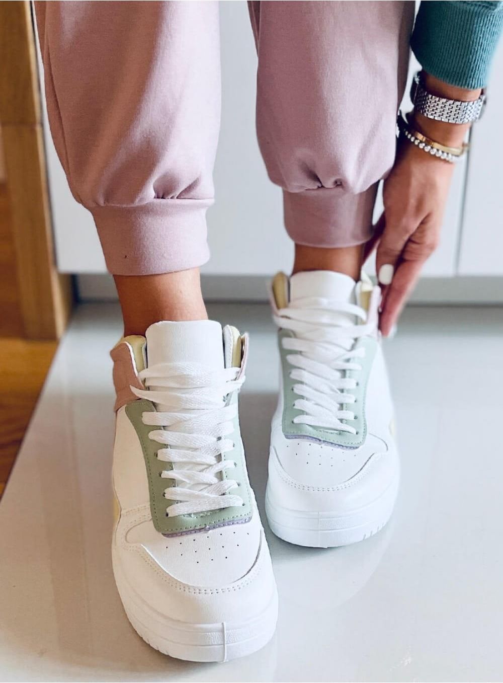 Trampki za kostkę GINGER PINK - Ceny i opinie - Ceneo.pl