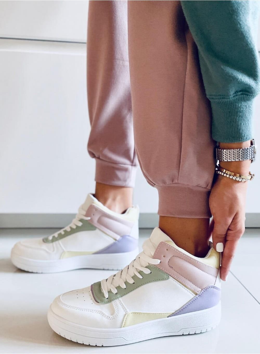 Trampki za kostkę GINGER PINK - Ceny i opinie - Ceneo.pl