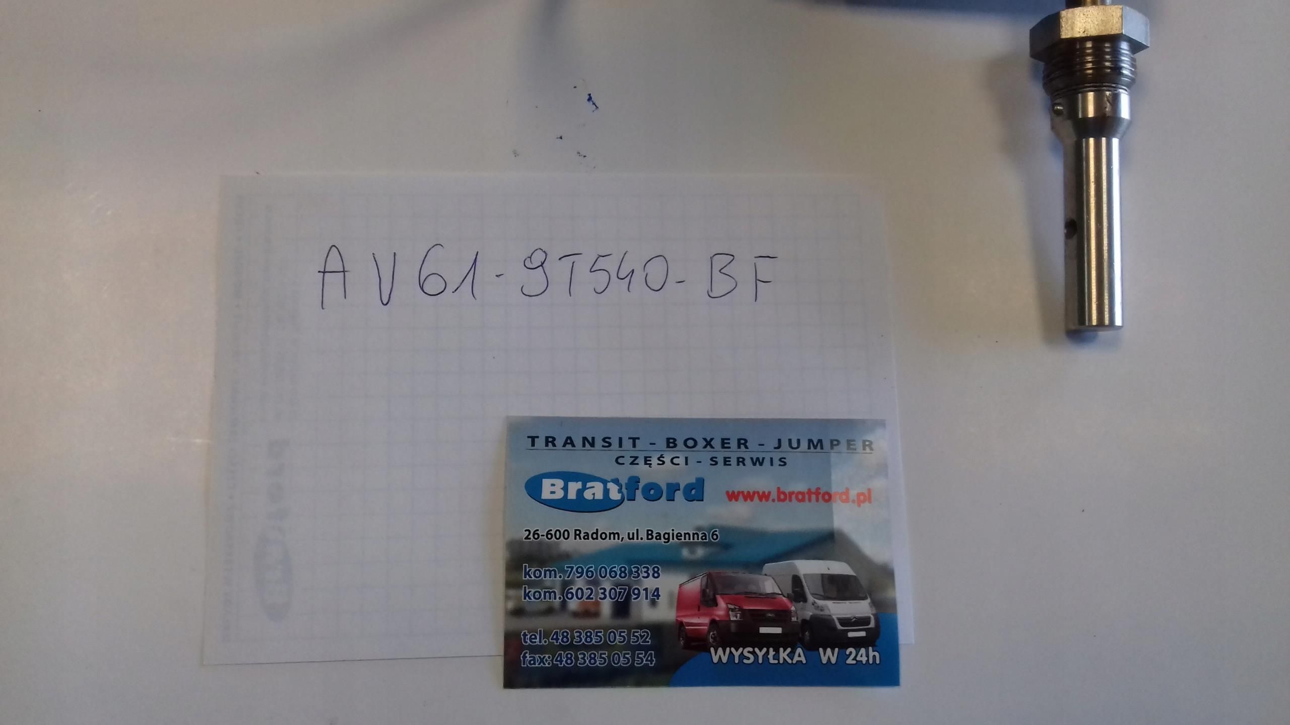 Ford Oe Bk219T540Ah Zawór Dpf Świeca Transit Fap Bk219T540Ah 1940310 ...