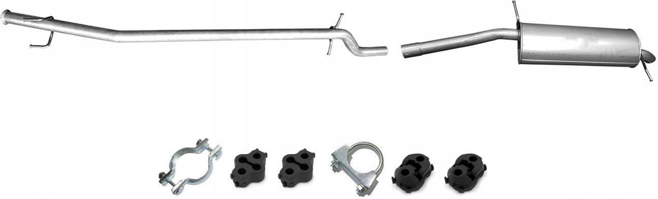 Edex Citroen C5 16 Hdi 20042008 Rura Tłumik Końcowy E04511 E04401 ...