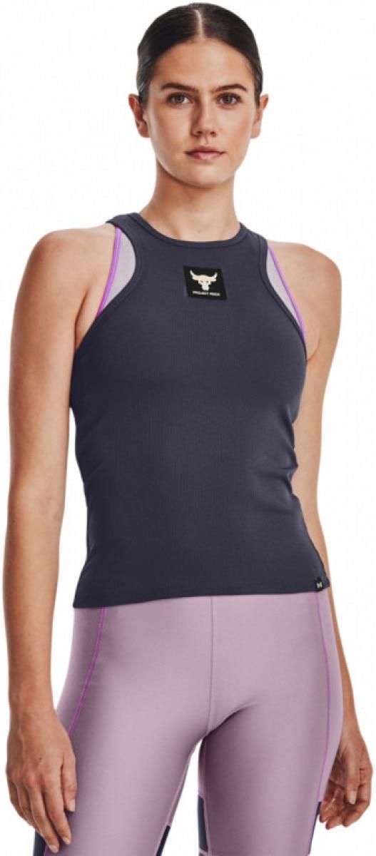 Damski top treningowy UNDER ARMOUR Project Rock Rib Tank - Ceny i ...