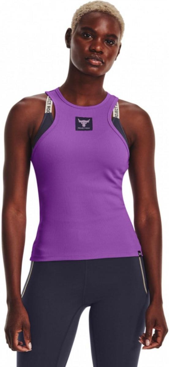 Damski top treningowy UNDER ARMOUR Project Rock Rib Tank - Ceny i ...
