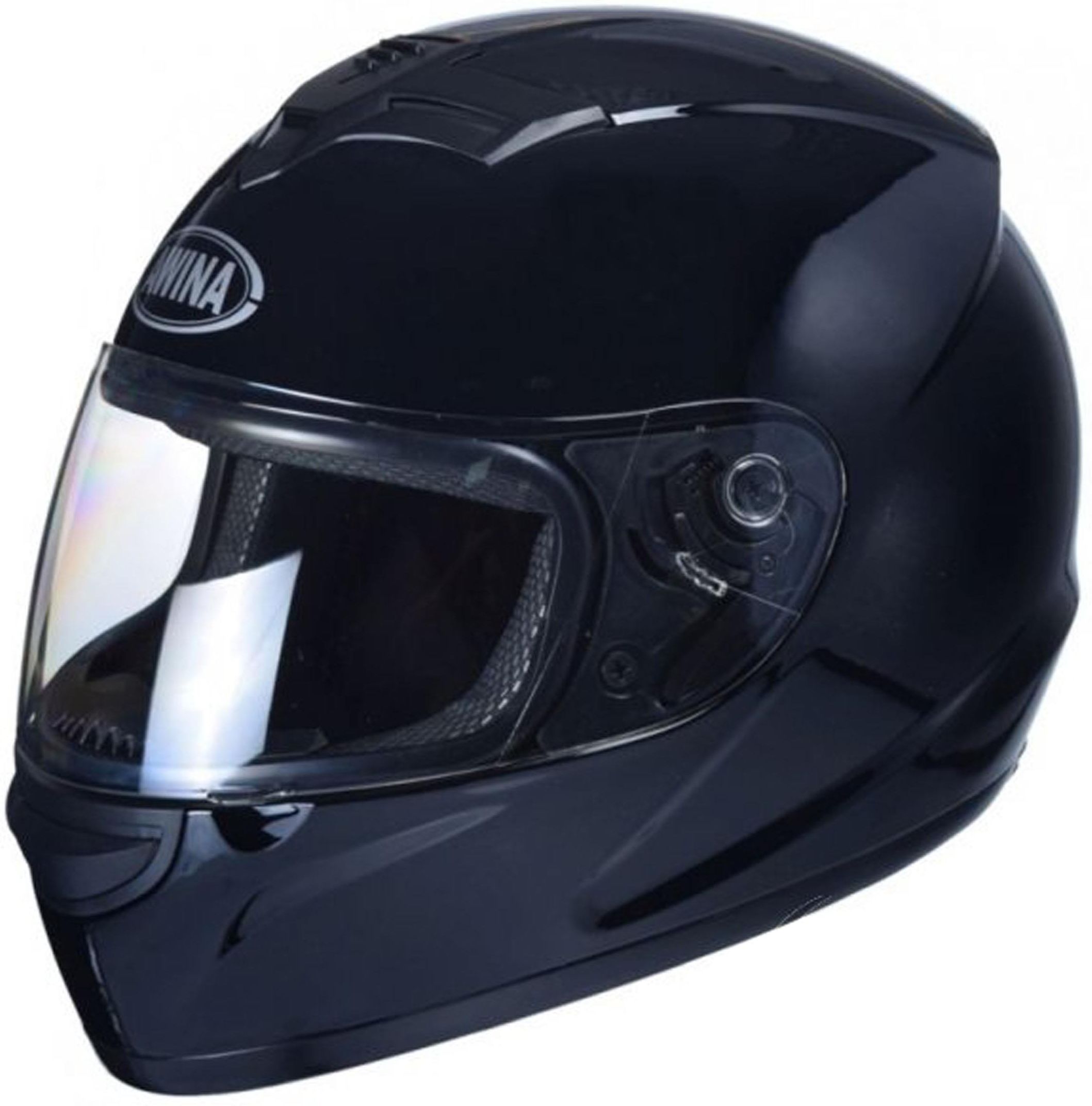 Kask motocyklowy Awina Integralny Zamknięty Czarny Romet Simson ...