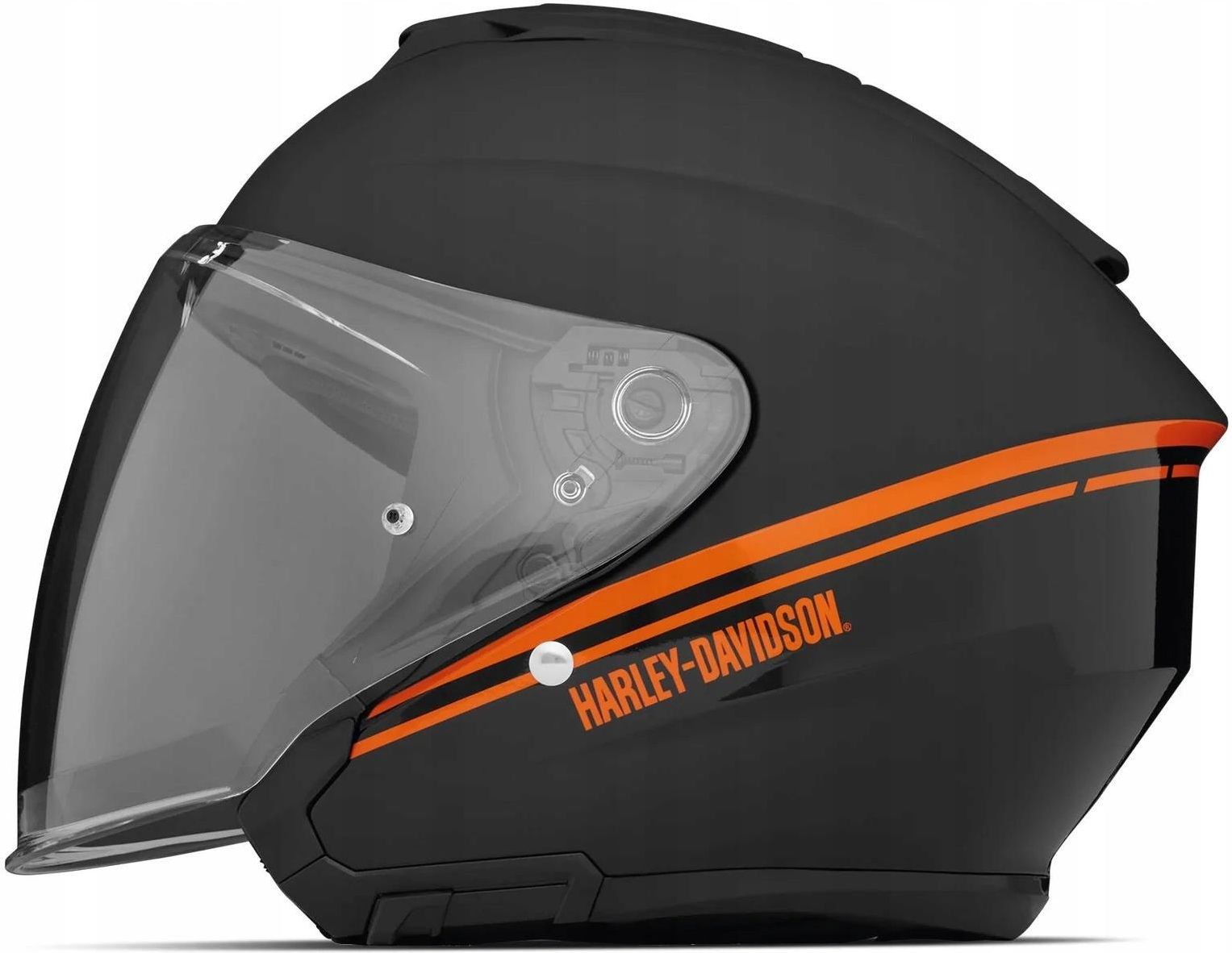 Kask motocyklowy Harley-Davidsonharley Davidson 3/4 Maywood Ii Czarny ...