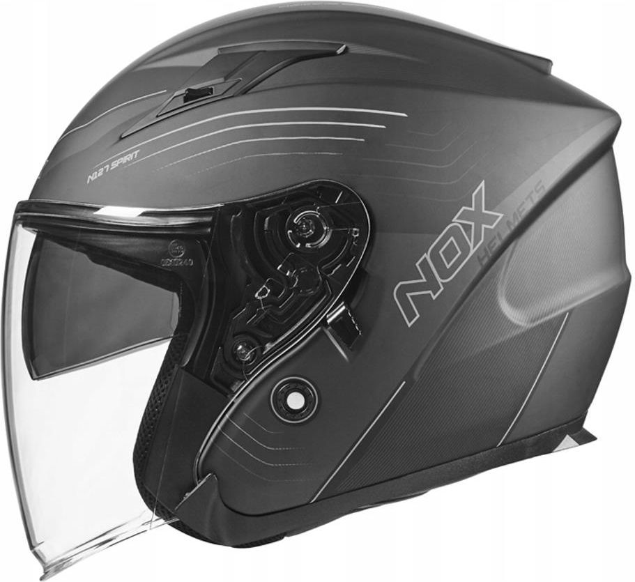 Kask motocyklowy Nox N128 Sprit Francuski Jet - Opinie i ceny na Ceneo.pl