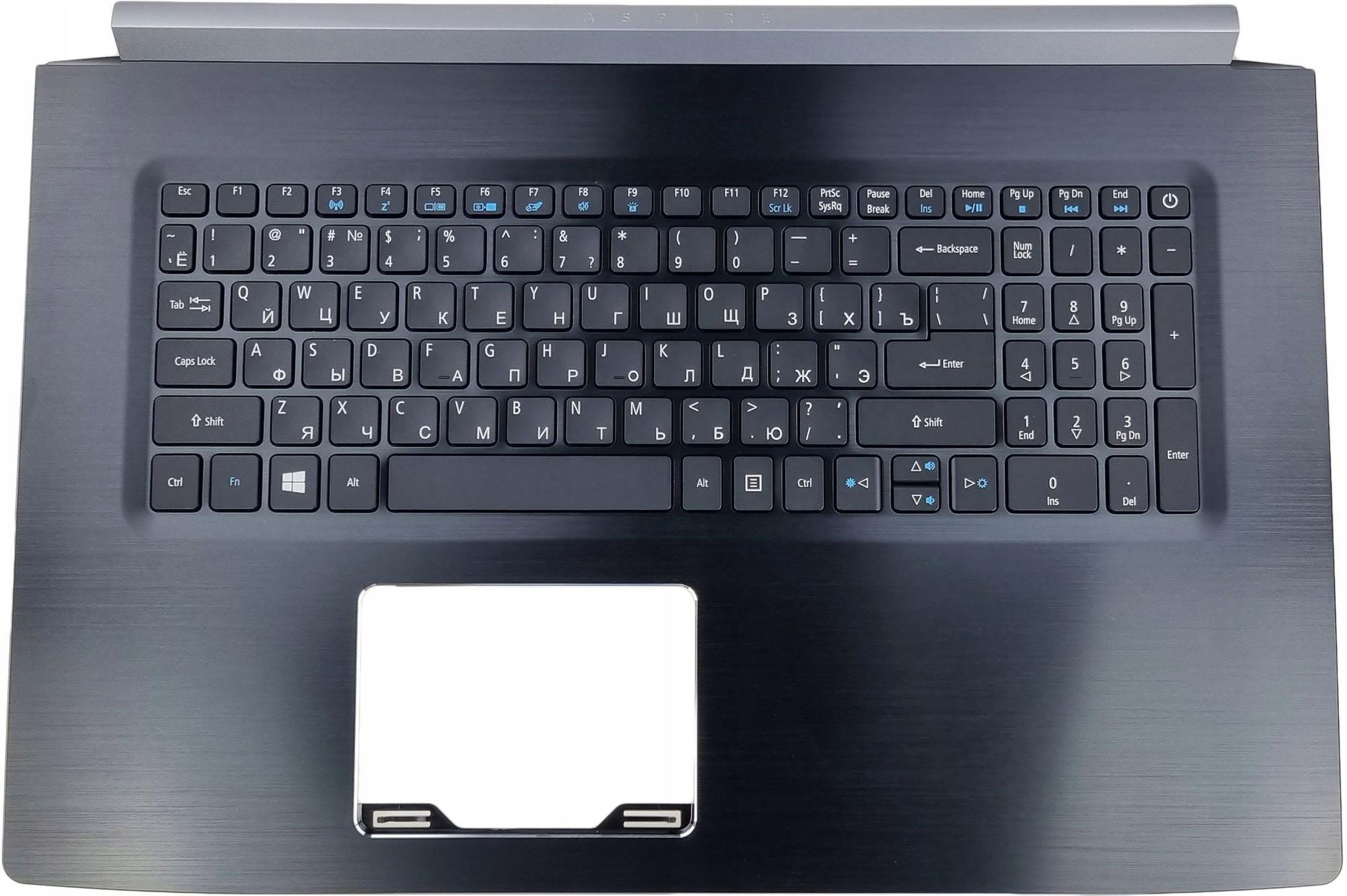 Podzespoły do laptopa ACER NOWA OBUDOWA KLAWIATURA ASPIRE A717-71 RUS ...