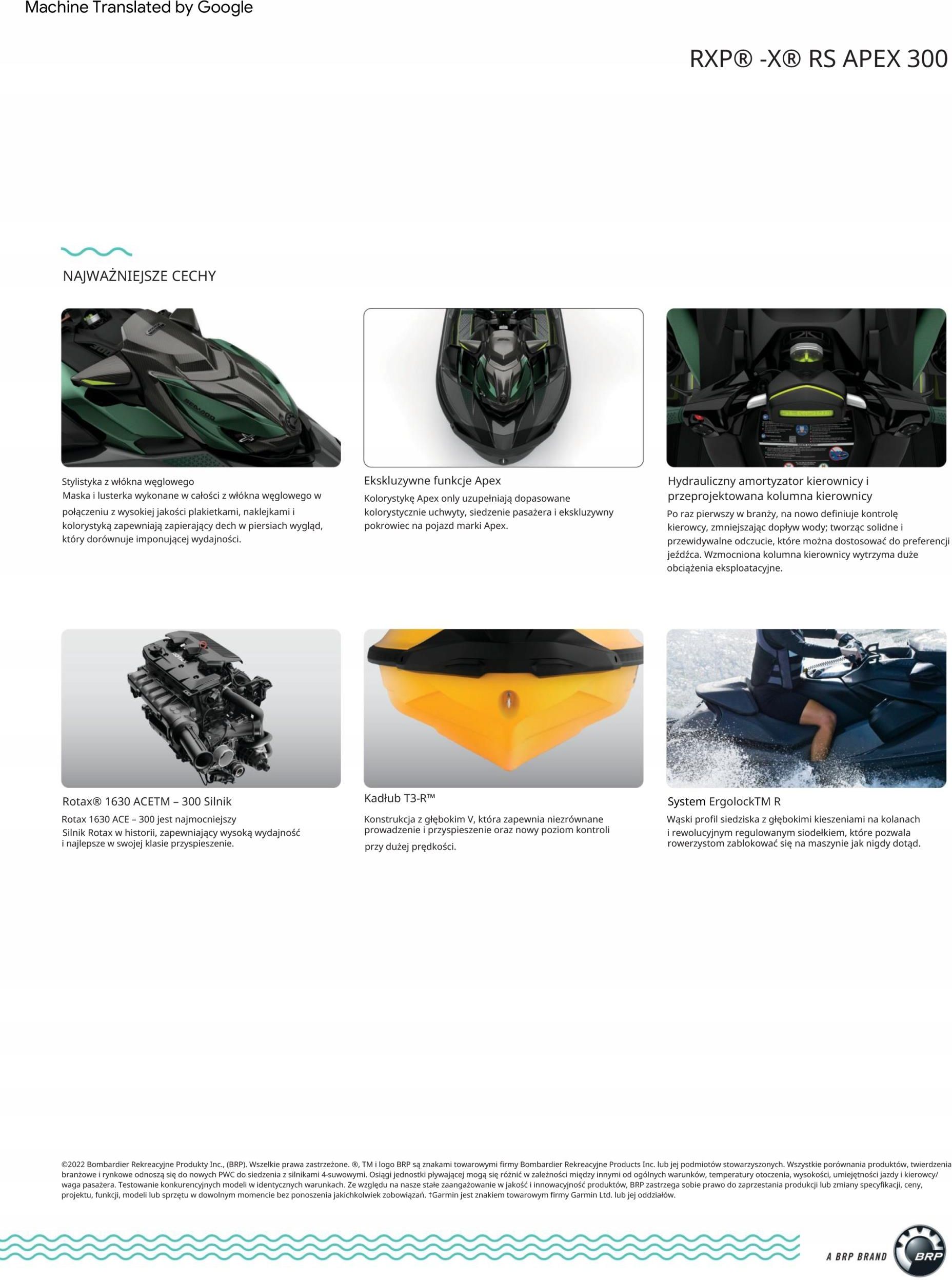 Sea-doo RXP-X RS Apex 300 Audio - Opinie i ceny na Ceneo.pl