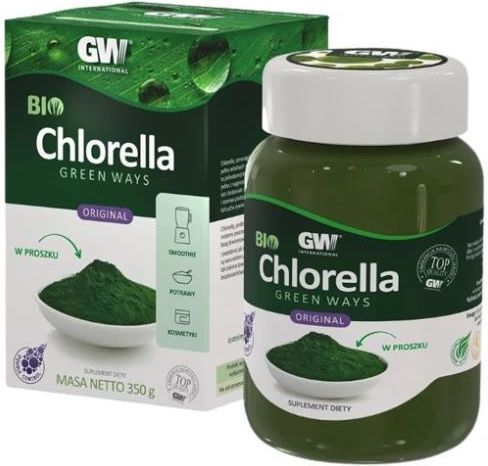 Bio Chlorella Green Ways Alga Bio Chlorella Pyrenoidosa 100% 350 G ...