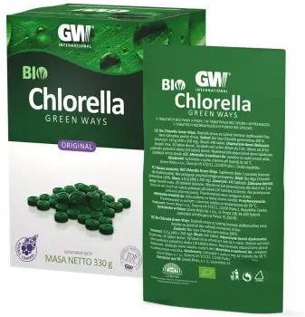 BIO Chlorella Green Ways 330 g / Alga BIO Chlorella Pyrenoidosa (100 % ...