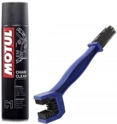 MOTUL C1 CHAIN CLEAN 400ml + szczotka do łańcucha - opinie i ceny na ...