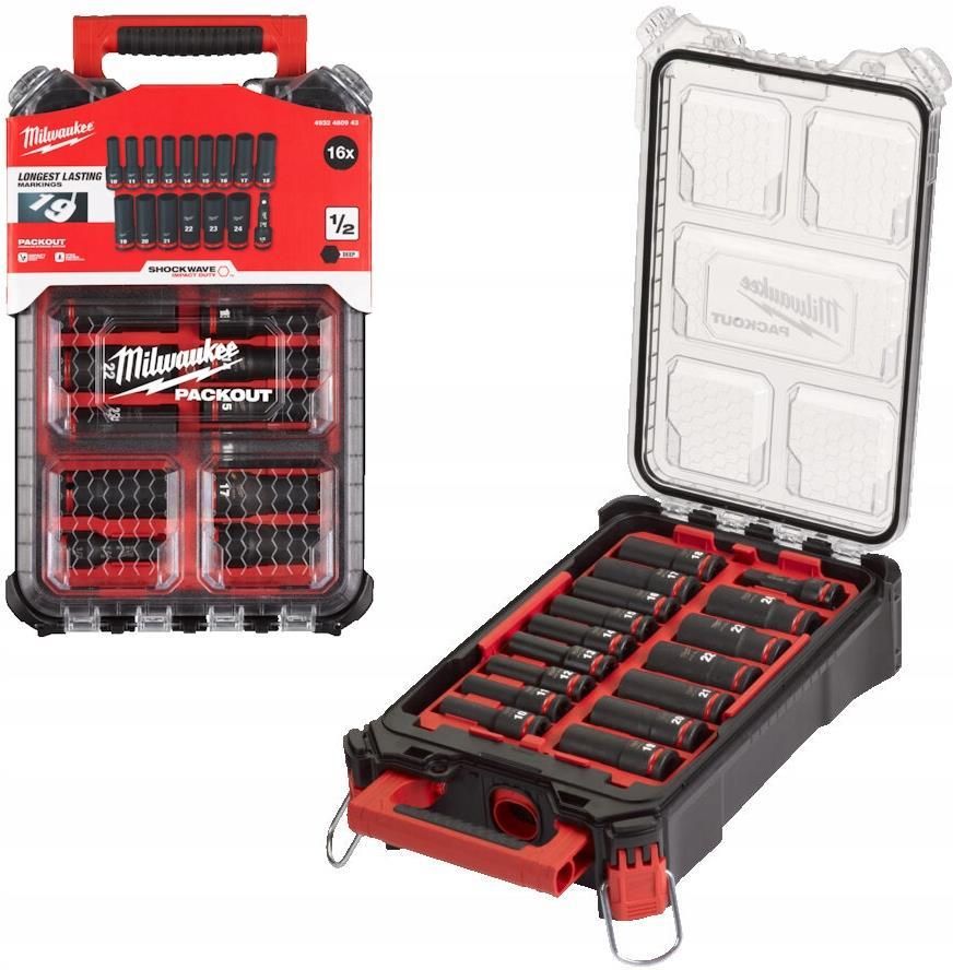 Milwaukee Zestaw Nasadek Udarowych 1/2 4932480943 - Opinie i ceny na ...