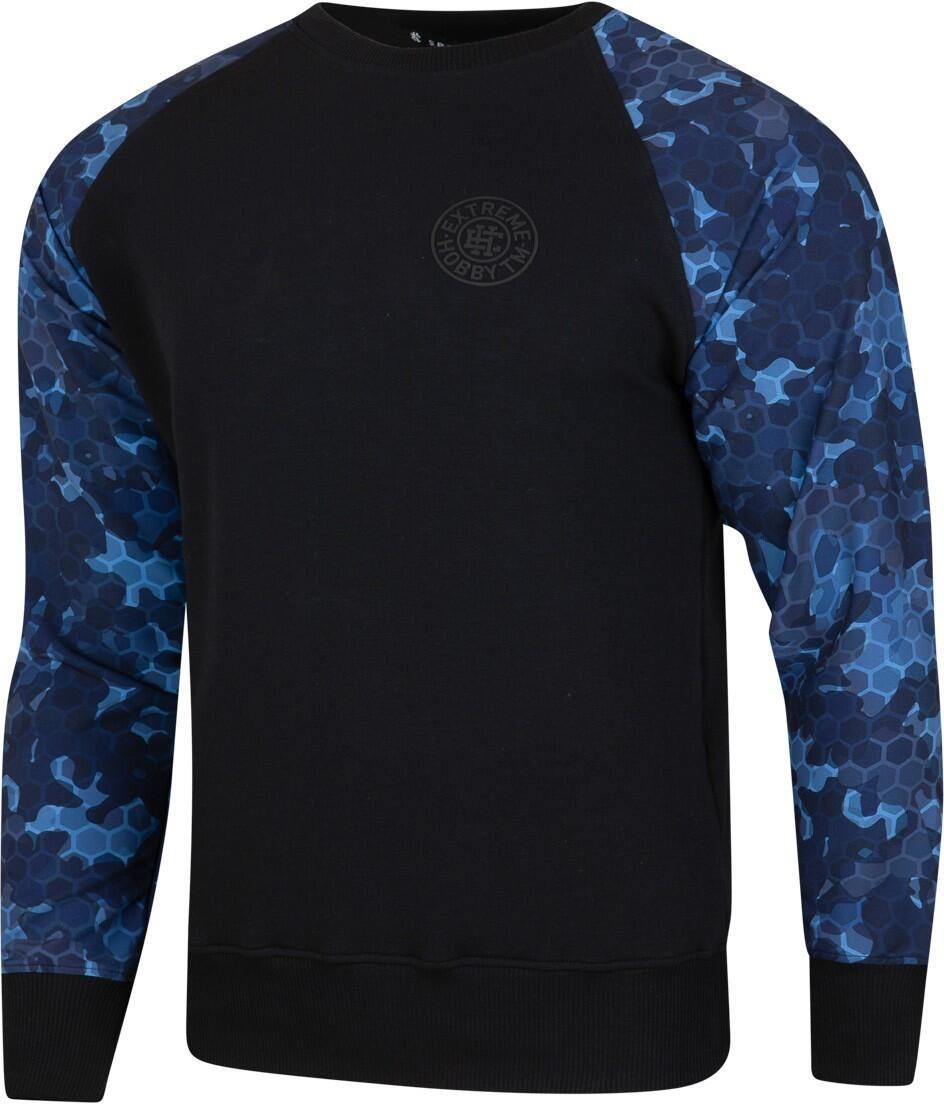 EXTREME HOBBY Bluza sportowa męska EXTREME HOBBY HEXA- Niebieski - Ceny ...