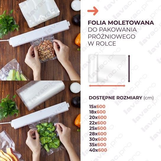 Lavac.Pro 15x25cm worki moletowane do pakowania próżniowego - Opinie i ...