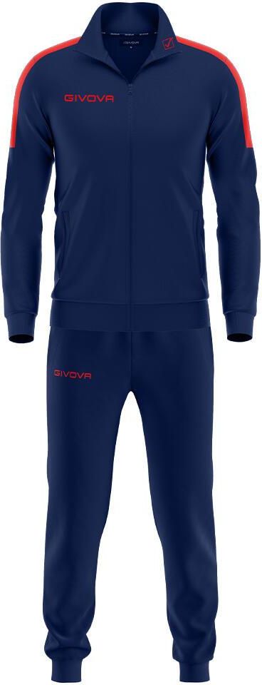 Givova Dres Piłkarski Dla Dorosłych Givova Tuta Revolution Czerwony ...