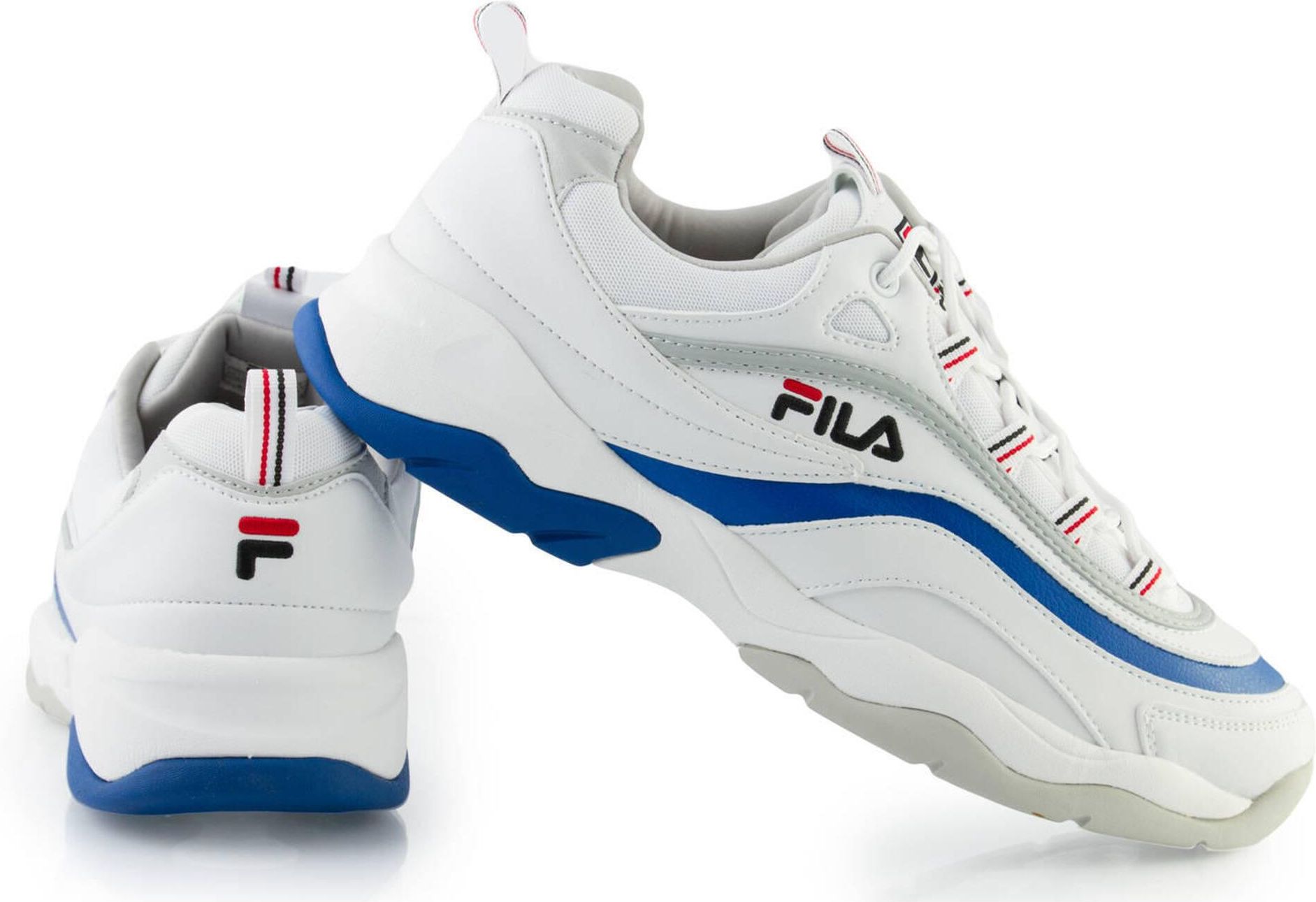 FILA Buty do biegania męskie Fila Ray Low białe- Zamów na Decathlon.pl ...