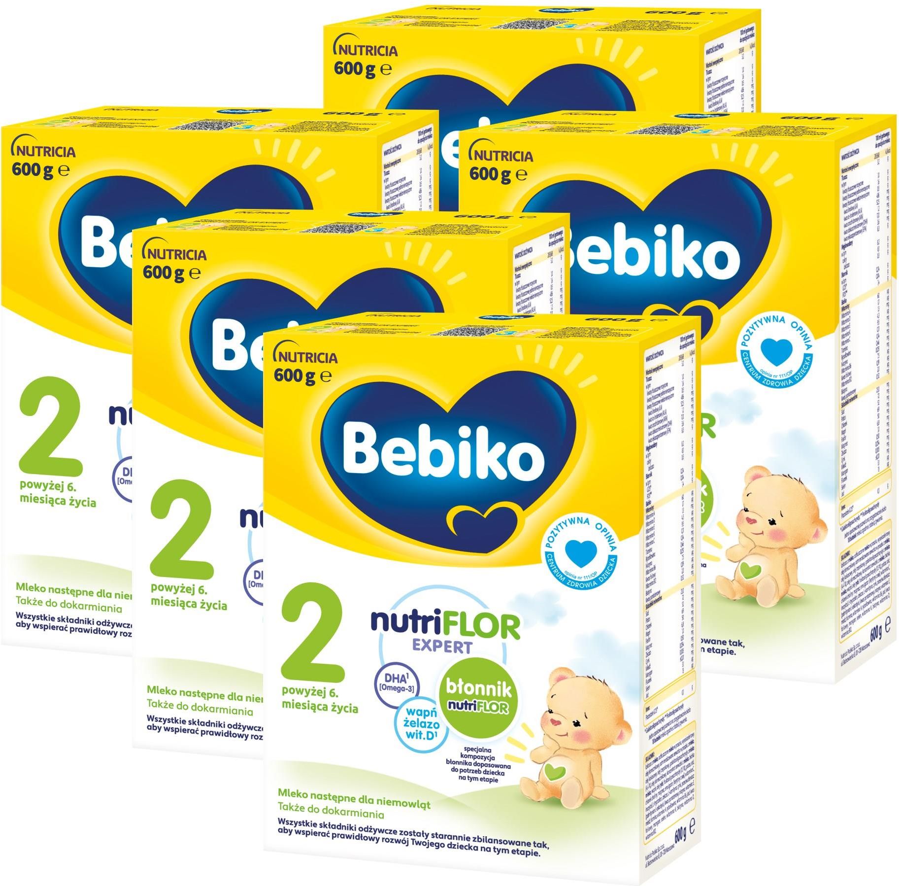 Bebiko 2 Mleko Powyżej 6 Miesiąca 5x600G - Ceny i opinie - Ceneo.pl