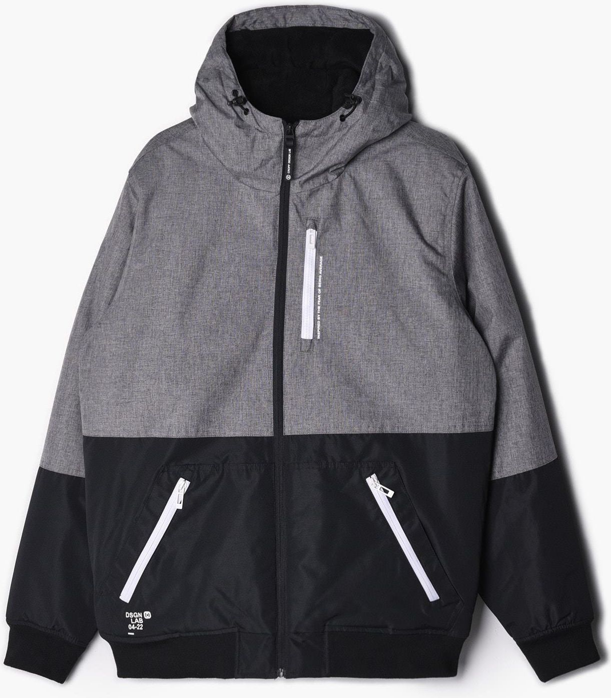 Cropp - Kurtka z kapturem - Jasny szary - Ceny i opinie - Ceneo.pl