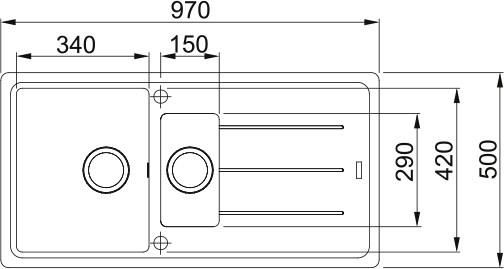 Zlewozmywak Franke Basis BFG 651-97 Czarny mat 114.0676.277 - Opinie i ...