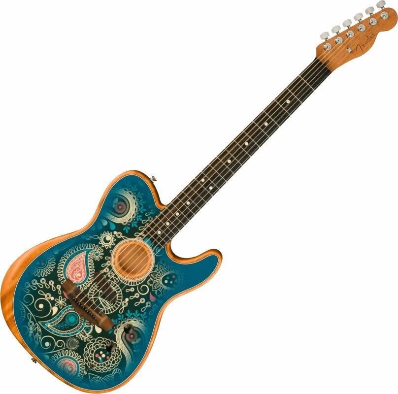 Fender FSR American Acoustasonic Telecaster Blue Paisley - Ceny i ...