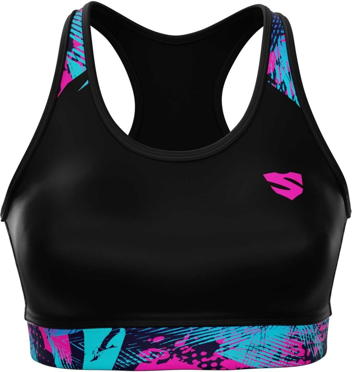 Smmash Top Fitness Damski Ilumina Czarny Niebieski Purpurowy - Ceny i ...