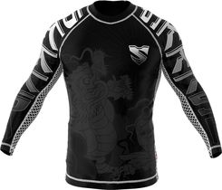 Smmash Rashguard Do Mma Z Długim Rękawem Męski Koi Czarny Szary - Ceny ...