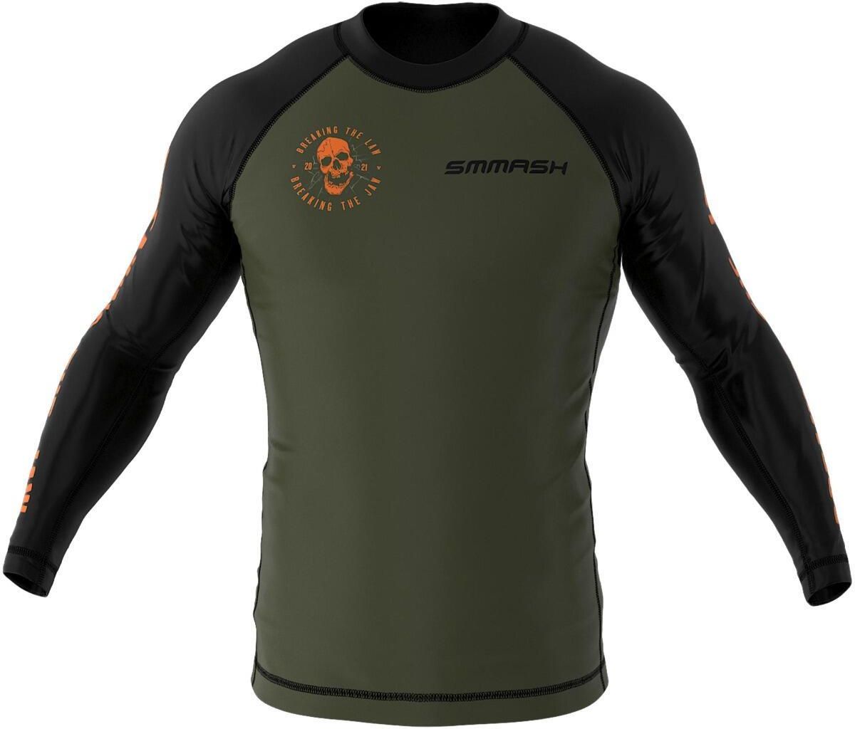 Smmash Rashguard Do Mma Z Długim Rękawem Męski Jawbreakers Czarny ...