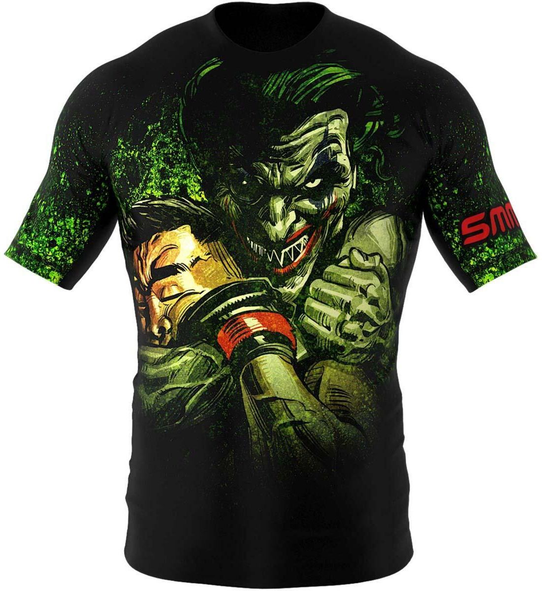 Smmash Rashguard Do Mma Z Krótkim Rękawem Męski The Choker Czarny ...