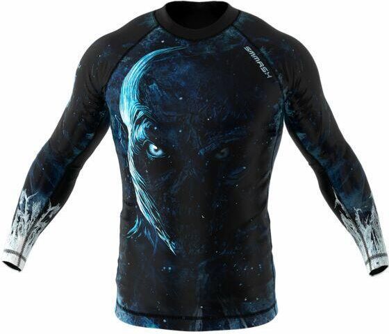 Smmash Rashguard Do Mma Z Długim Rękawem Męski Black Walkers Czarny ...