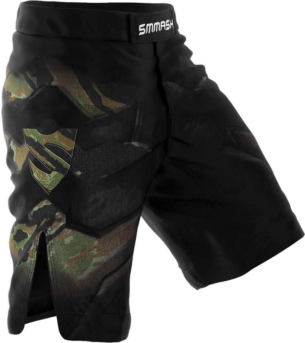 Smmash Spodenki Do Mma Męskie Tiger Armour Czarny Zielony - Ceny i ...