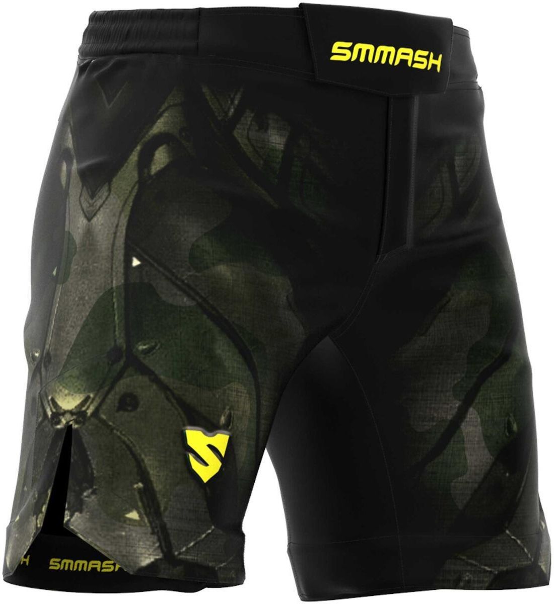 Smmash Spodenki Do Mma Męskie Armour X Ultra Lekkie Czarny Szary Żółty ...