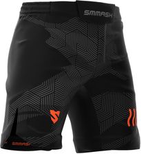 Smmash Spodenki Do Mma Męskie Flame Ultra Lekkie Czarny Pomarańczowy ...