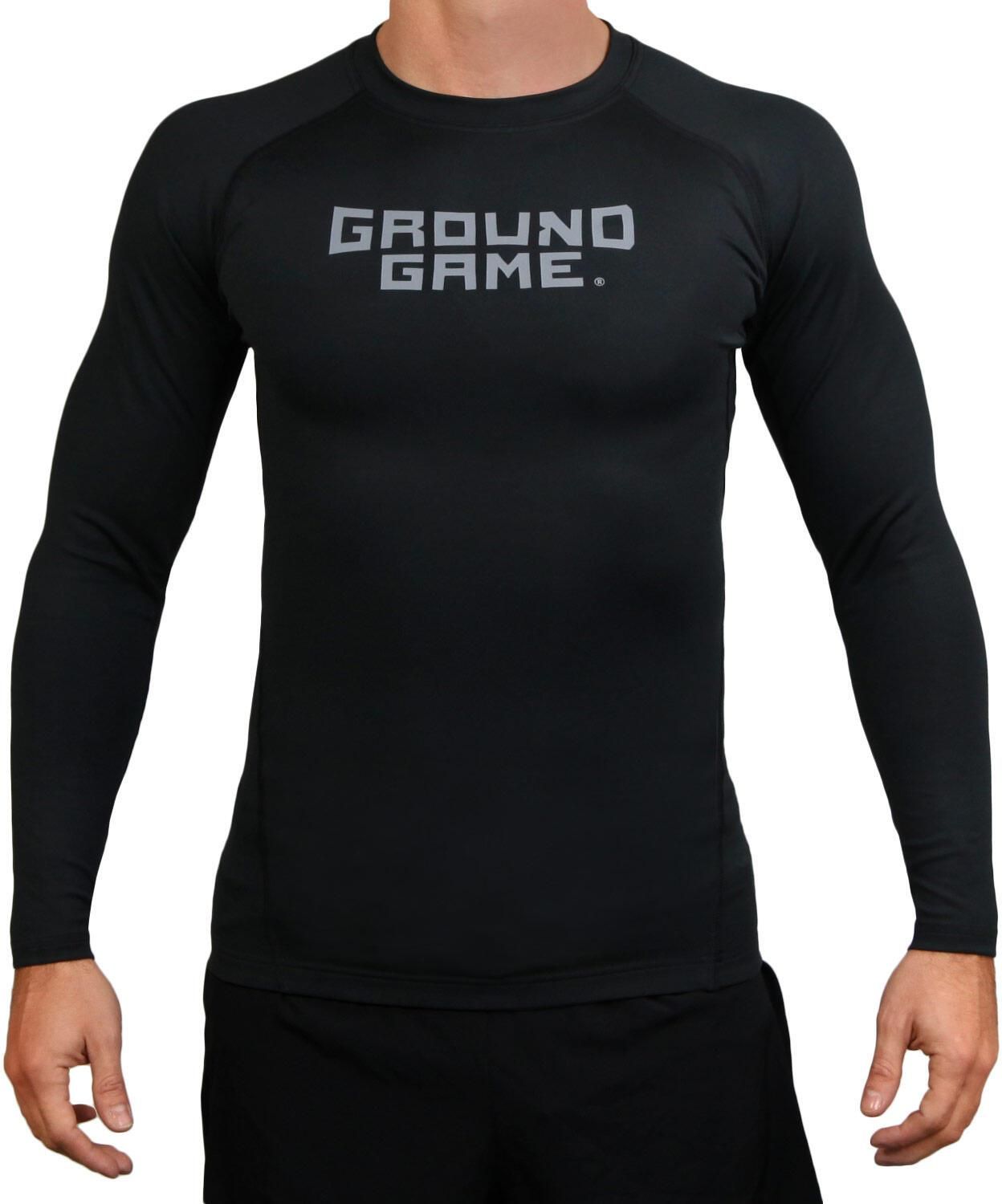 Ground Game Rashguard Do Mma Męski Groundgame Shadow Z Długim Rękawem ...