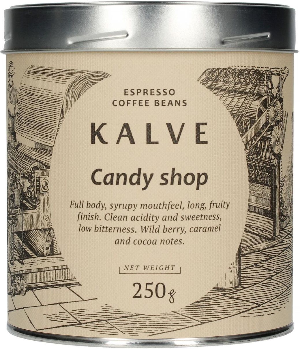 Kawa Kalve Candy Shop Espresso Blend 250G - Ceny i opinie - Ceneo.pl