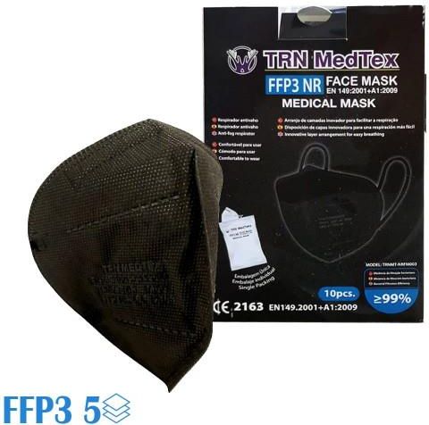 Medtex Maski Ffp3 Bfe 99% Certyfikat Ce Czarna - Ceny i opinie - Ceneo.pl