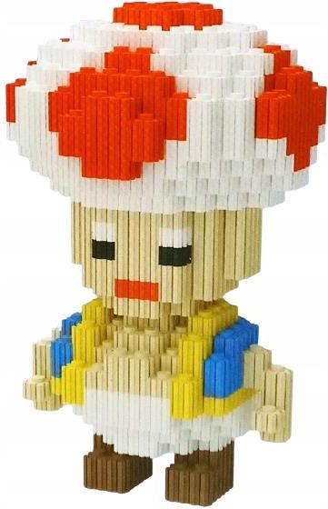 Sluban Klocki Magic Block Figurka 3D Mario Grzybek 400El - ceny i ...
